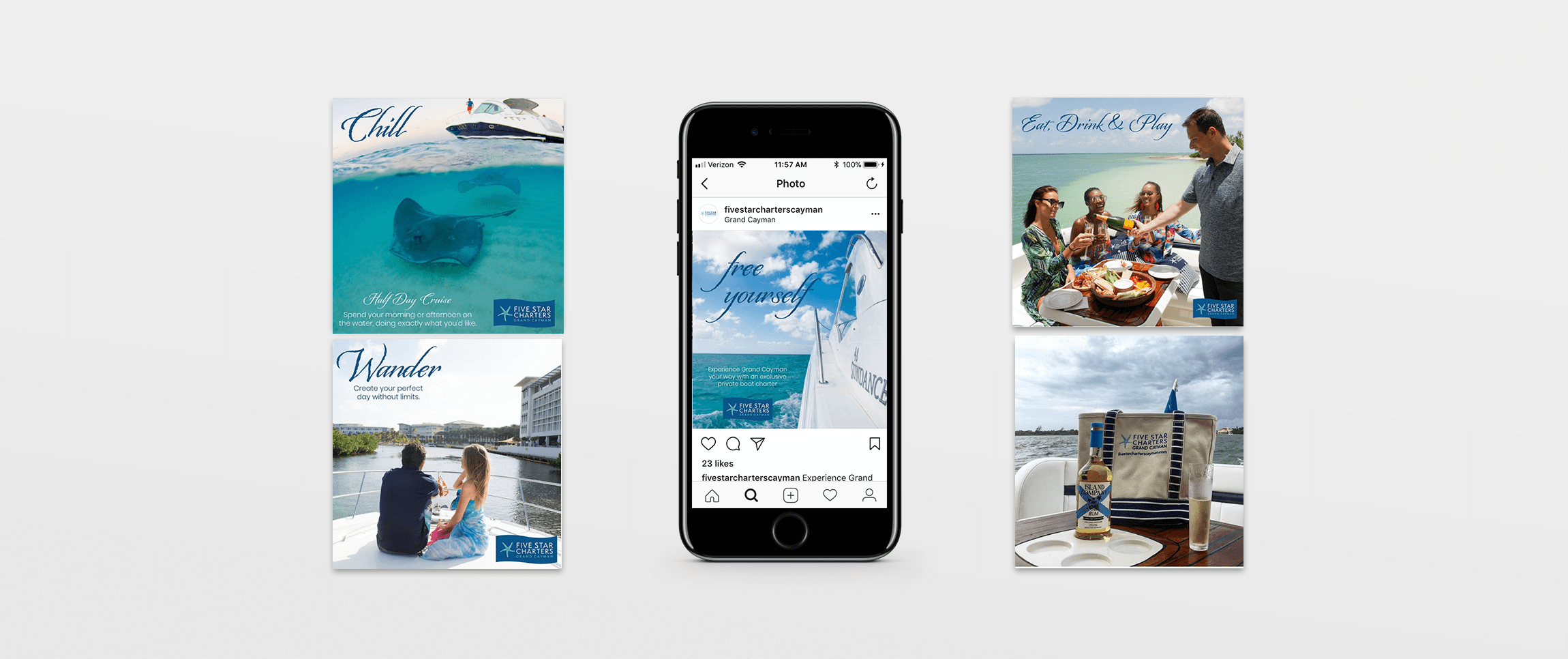 five-star-charters-social-media-portfolio-pomerantz-marketing